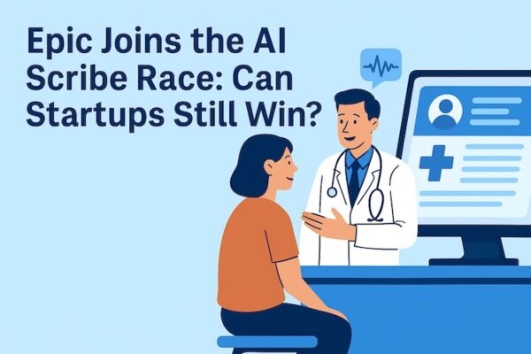 Epic Joins the AI Scribe Race: Can Startups Still Win? - Galen Growth